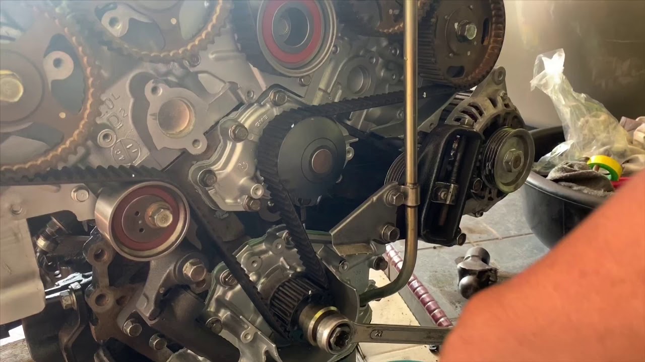 Proton Perdana V6 Timing Belt MARKING proton YouTube