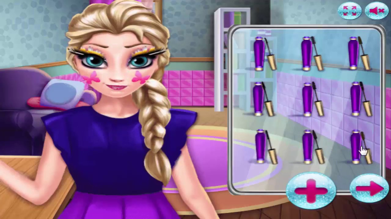 How to Elsa Princess Beauty Salon and Make Nail? - YouTube