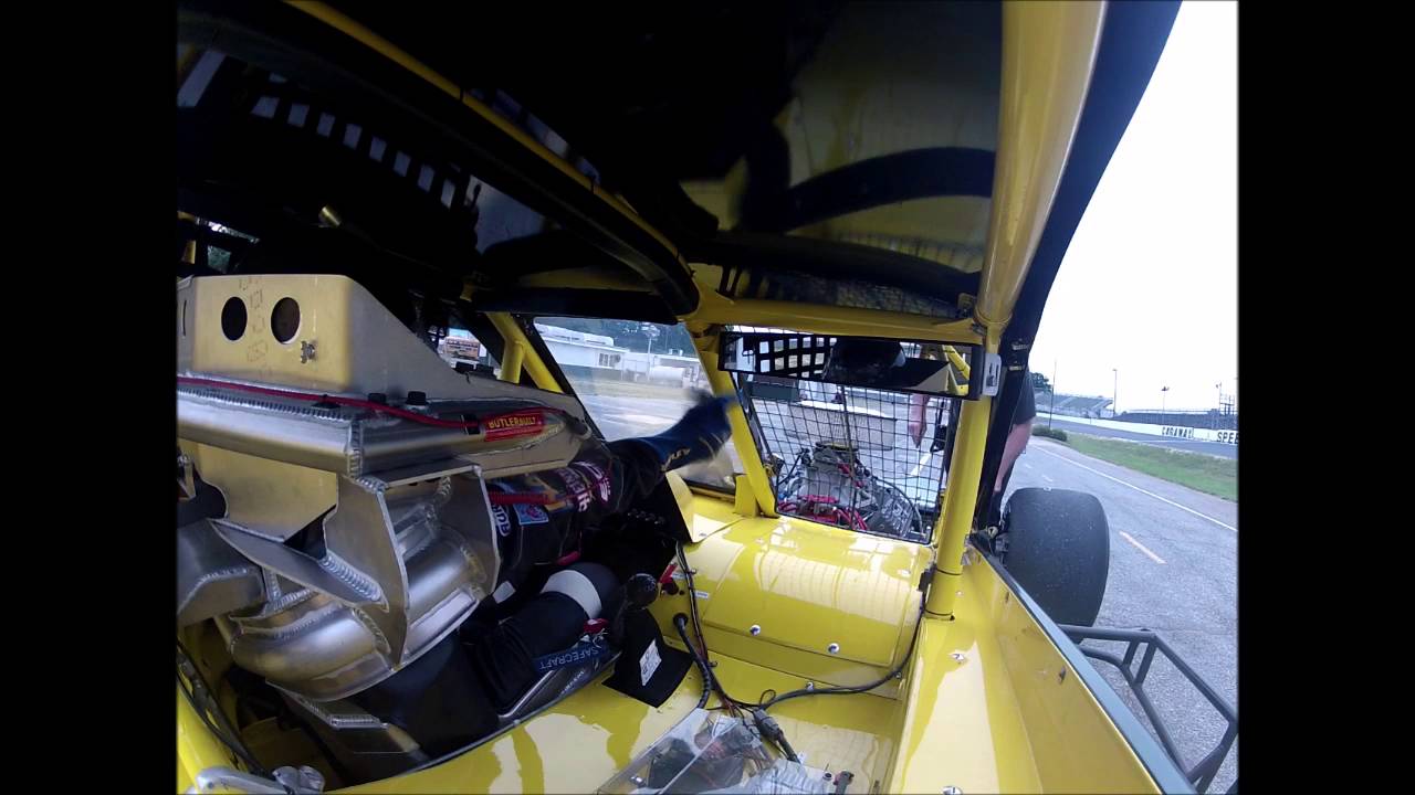 Trey Hutchens Caraway Speedway Test NWSMT - YouTube