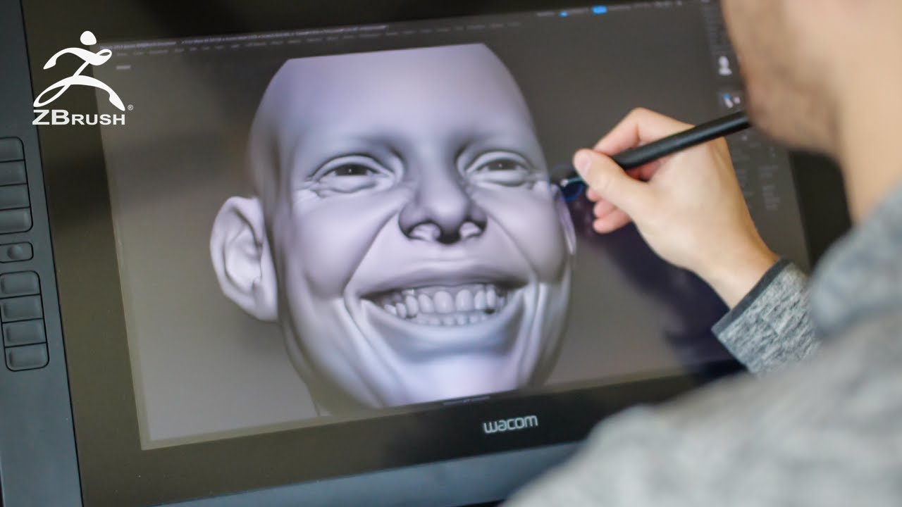 Sculpting Happiness! Back to ZBRUSH - YouTube