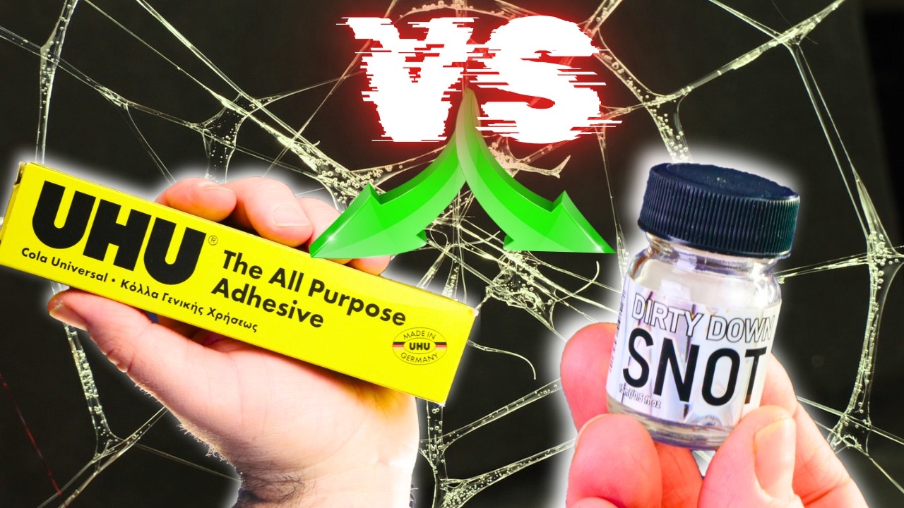 Best for SLIME effects? UHU Glue Vs Dirty Down Snot - YouTube