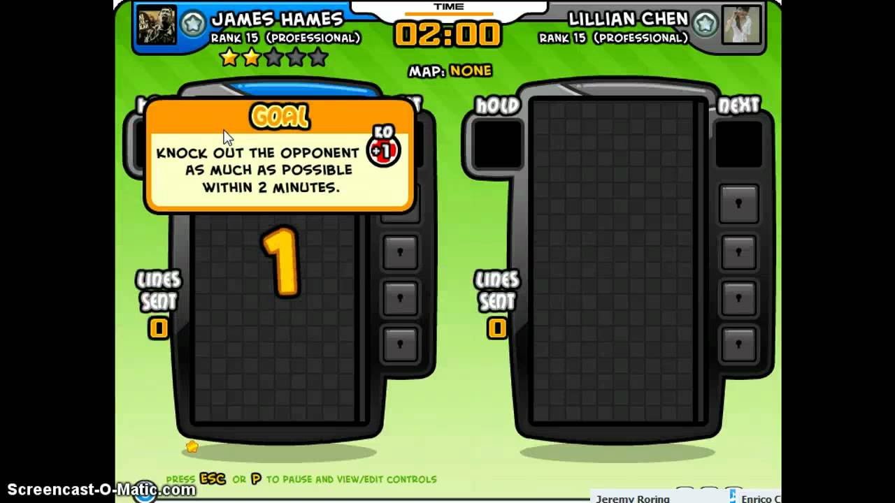 Tetris Battle 2p gameplay - YouTube