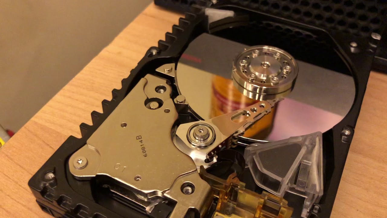 Dead WD raptor insides - YouTube