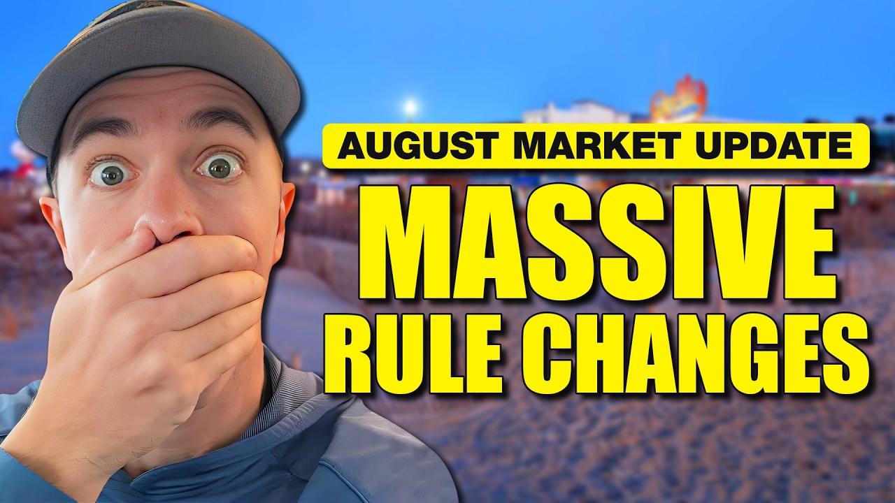 Massive Real Estate Rule Change & August Market News - YouTube