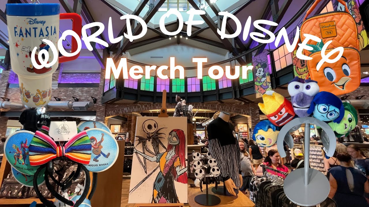 WORLD OF DISNEY NEW MERCHANDISE SHOPPING TOUR | Sept 2024 Disney ...