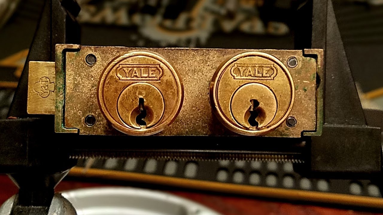 [ 22 ] Vintage Yale & Towne Safe Deposit Box Lock - Pick & Gutt - YouTube