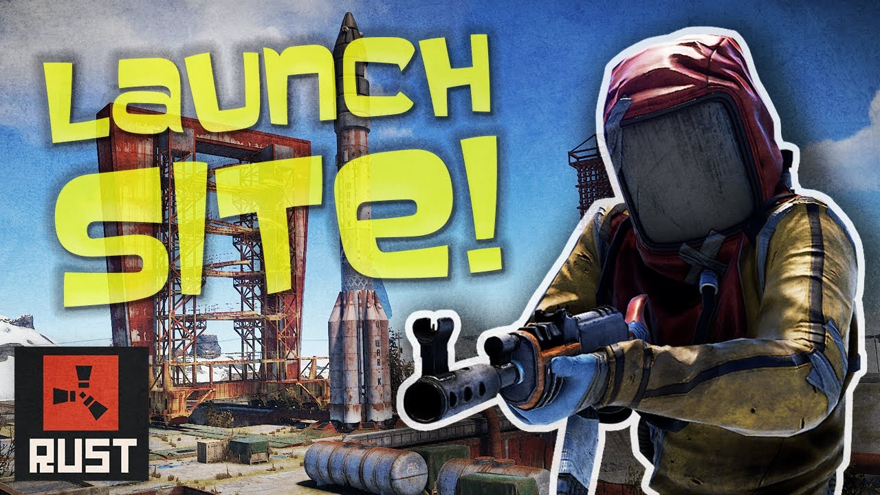 The LUCKIEST Launch Site Run | Rust Solo Survival #7 - YouTube