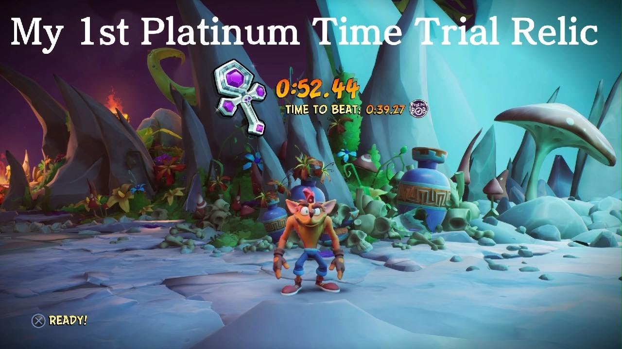 Crash Bandicoot 4: It's About Time Earning my 1st Platinum Time Trial ...