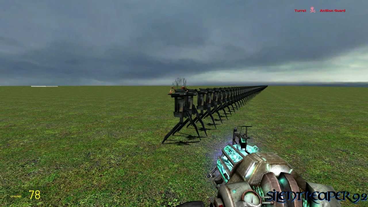 Gmod Turret Domino - YouTube