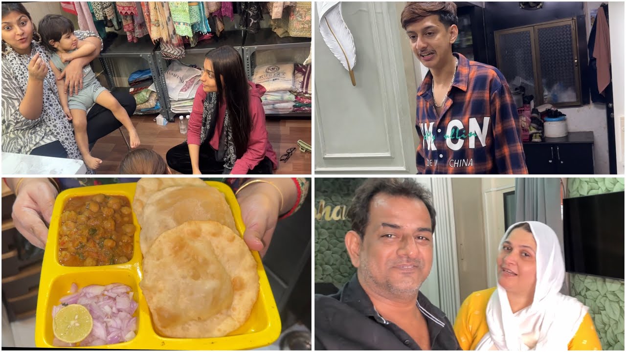 Aaj ki recipe chole Bhature both hi yummy bane the Nausheen Ke staff ...