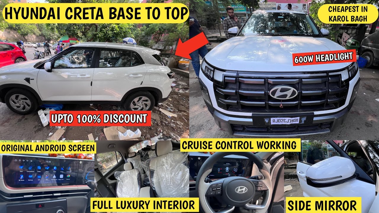 Creta E Base to Top Model Modified to SX {CHEAPEST Price}| Creta ...