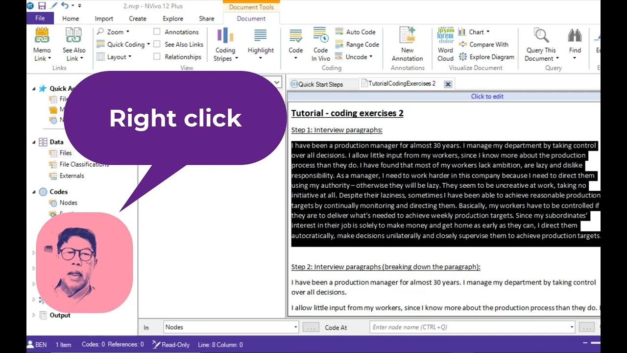 Coding Theory NVivo Qualitative Analysis Coding Theory NVivo ...
