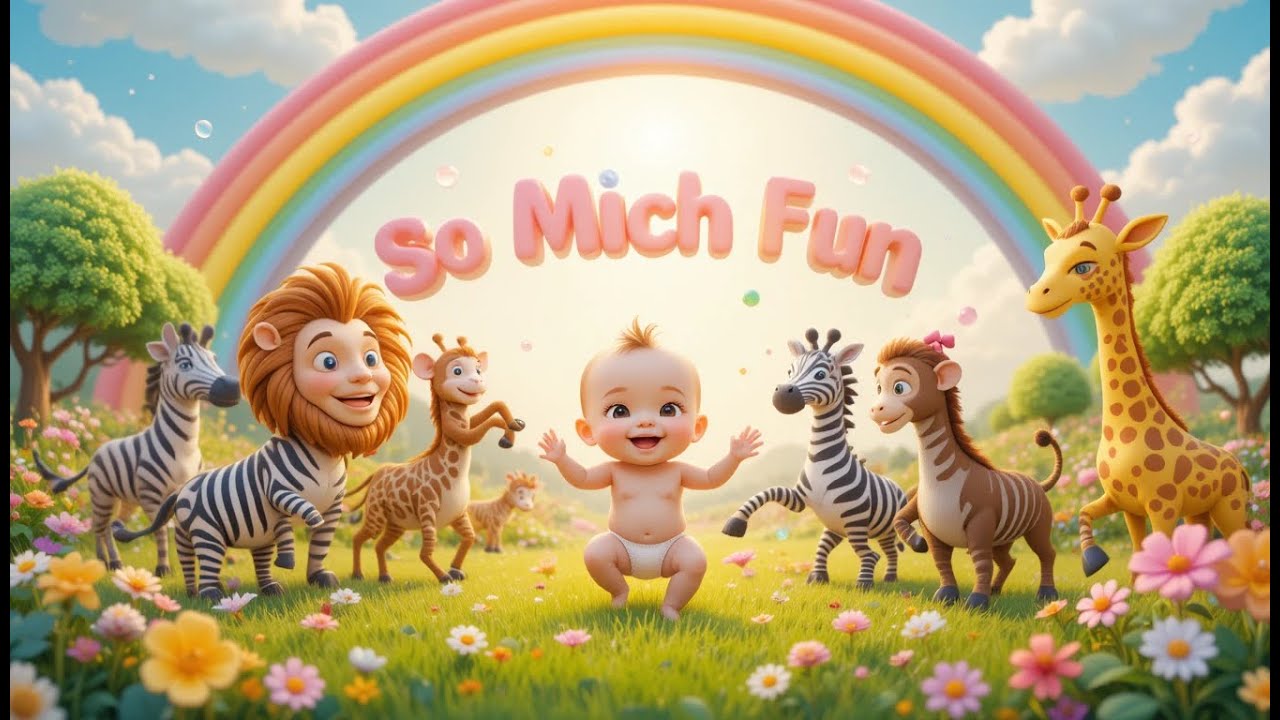 Let’s Count with Animals | Fun Animal Counting Song for Kids | Learn ...