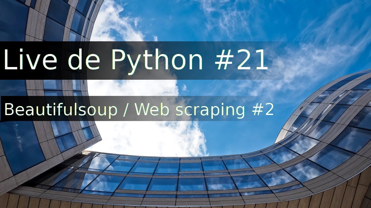 Live de Python #21 selenium + Beautifulsoup / Web scraping #2 - YouTube