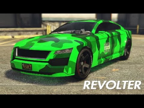 Gta 5 online revolter.customization and test drive - New camo sports ...