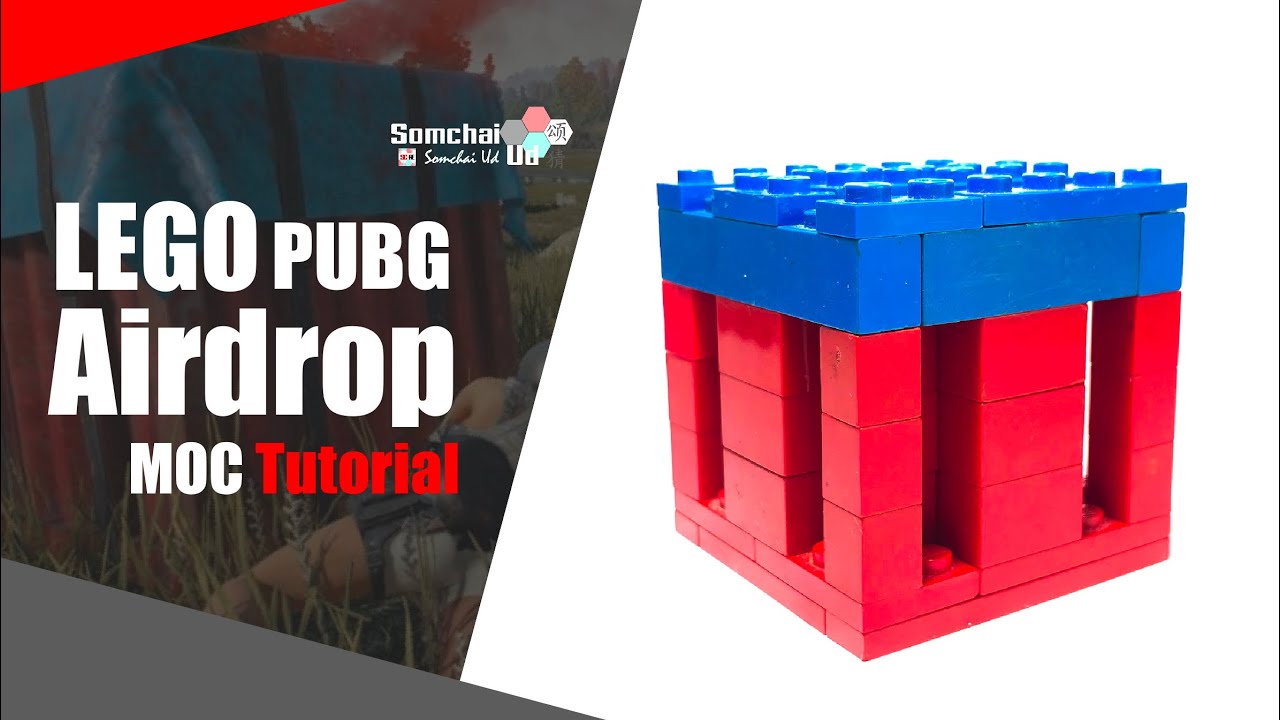 LEGO PUBG Airdrop MOC Tutorial | Somchai Ud - YouTube