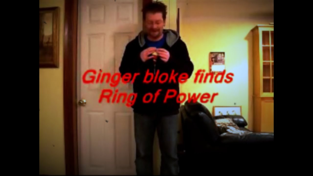 Ginger Bloke Finds Ring of Power - YouTube