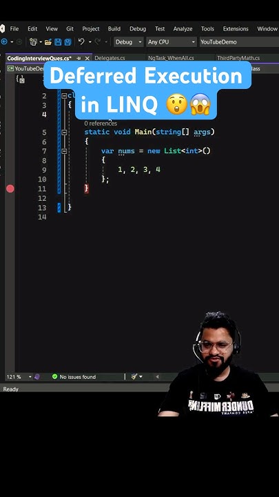 #day97 - This deferred execution concept of LINQ will blow your mind 😉 #coding #csharp #dotnet ...