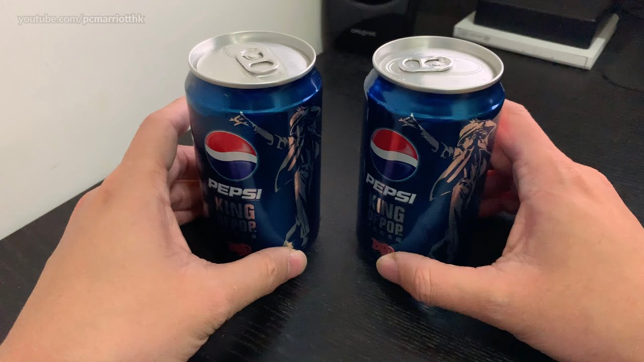 The MYSTERIOUS Empty, Sealed & Unopened Pepsi Cola Can (330ml; Michael ...