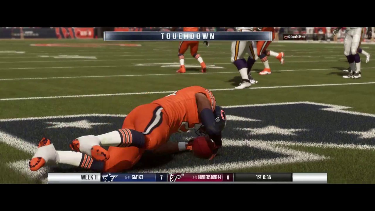 Gridiron Gurus S1 W11 Bears vs Vikings Highlights PC CFM - YouTube