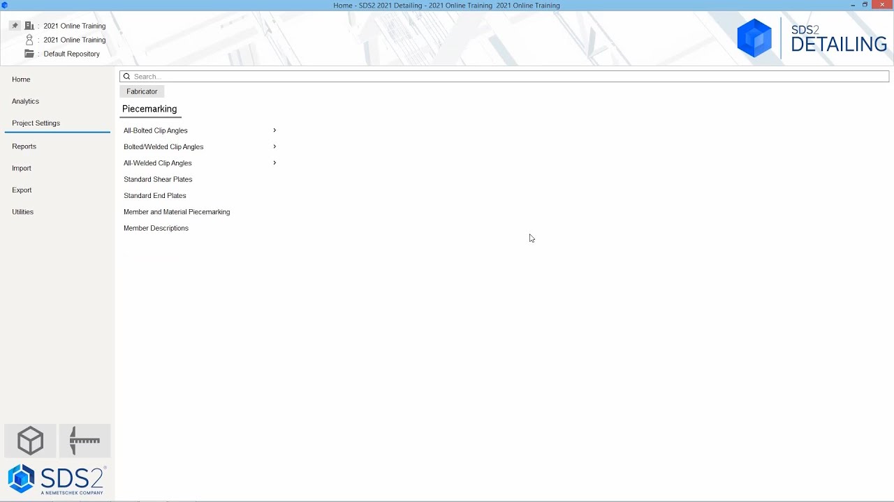 SDS2 2021 Getting Started: Fabricator Setup - YouTube
