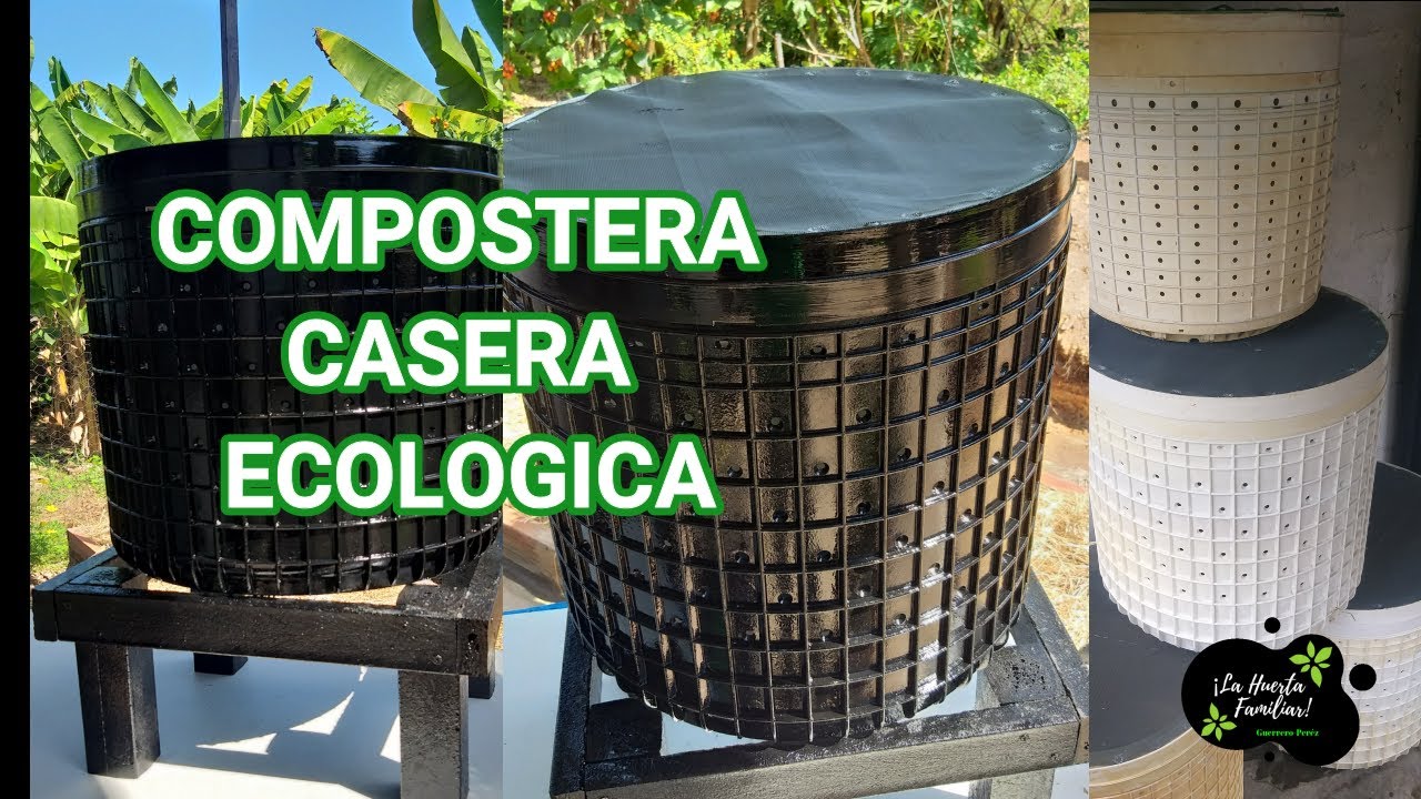 COMPOSTERA CASERA! ECOLÓGICA Y ECONÓMICA, HAZLO TU MISMO 🍌♻️ - YouTube
