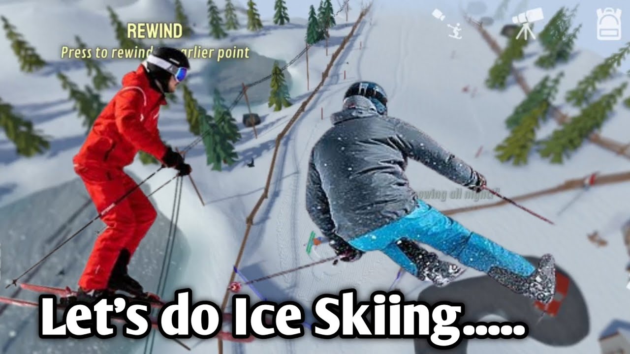 Grand mountain game // Ice skiing skill development// - YouTube