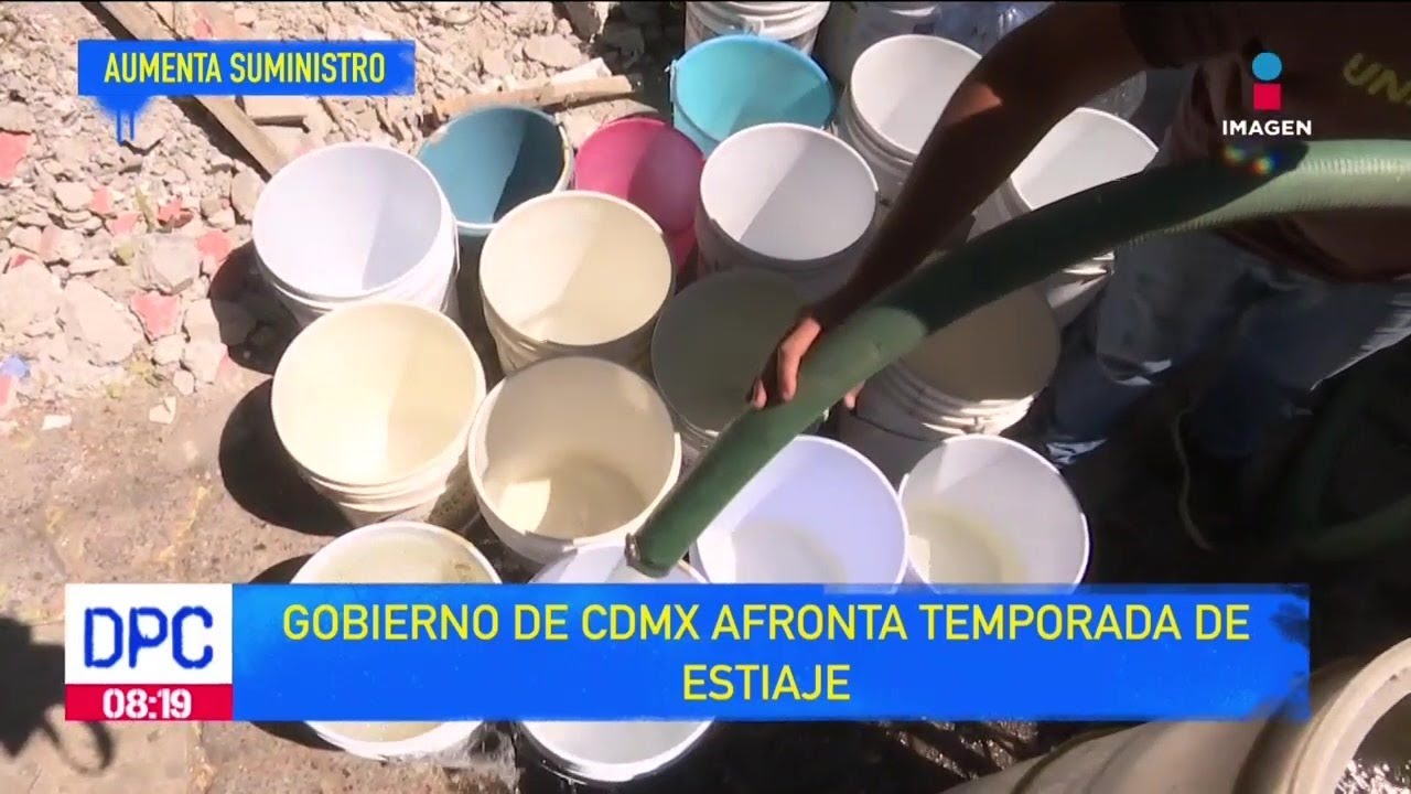 El gobierno de la CDMX afronta la temporada de estiaje | De Pisa y ...