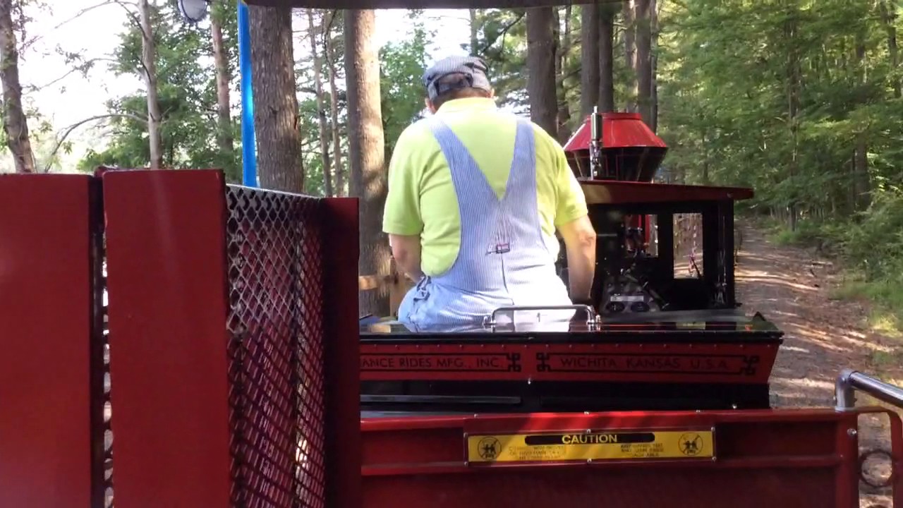 Riding the Train at the Essex County Turtle Back Zoo - YouTube