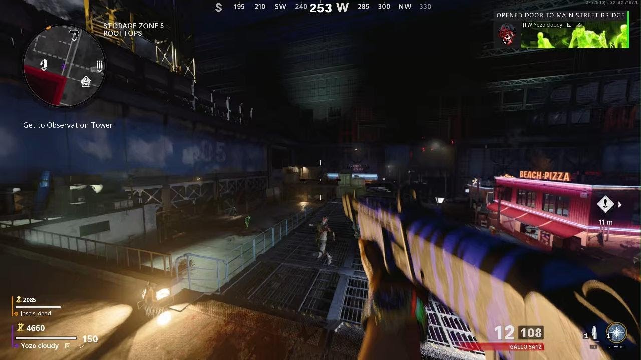 Playing cold war zombies with friend - YouTube