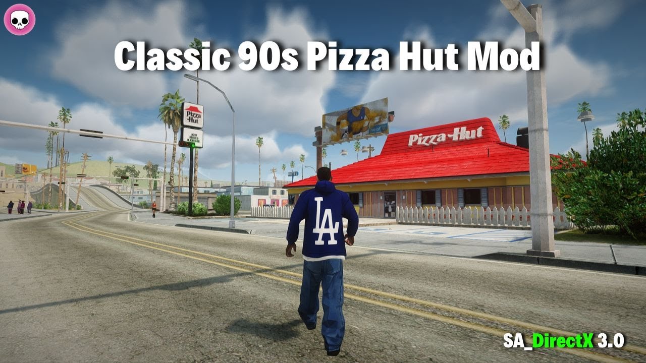 90s Pizza Hut Retextured - San Andreas Mobile & PC - YouTube