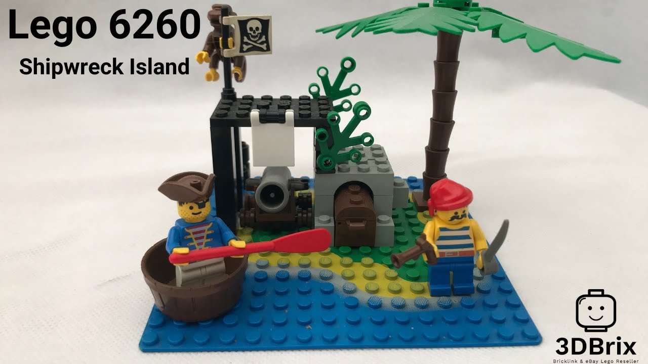 Lego 6260 - Shipwreck Island - YouTube