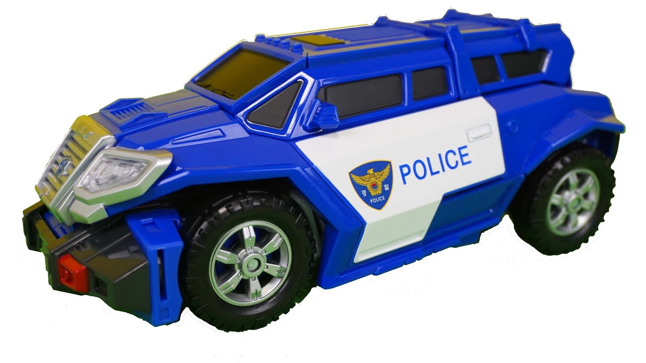 헬로카봇 트루 폴리스 경찰차 장난감 Hello carbot Police car toys - YouTube