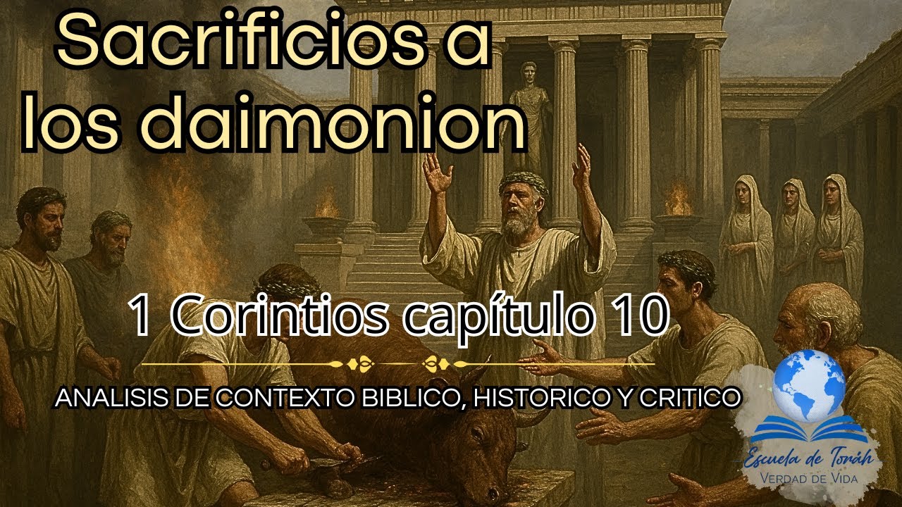1 Corintios 10 | Sacrificios a los daimonion | Análisis contexto ...