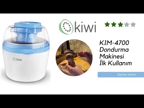 Kiwi Dondurma Makinesi I Gerçek Dondurma Tarifi Olan Var Mı? 🍨