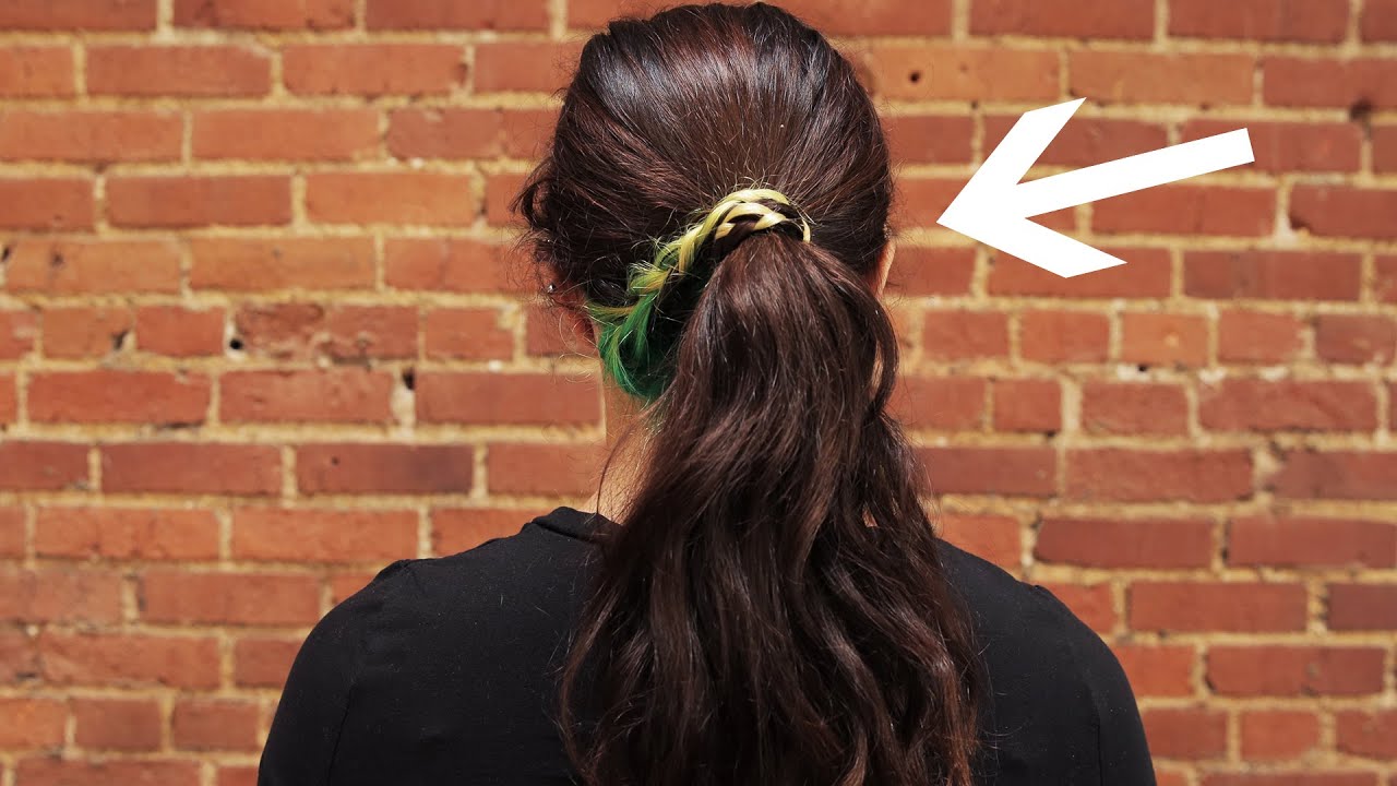 One Easy Ponytail Hack You Need To Know - YouTube