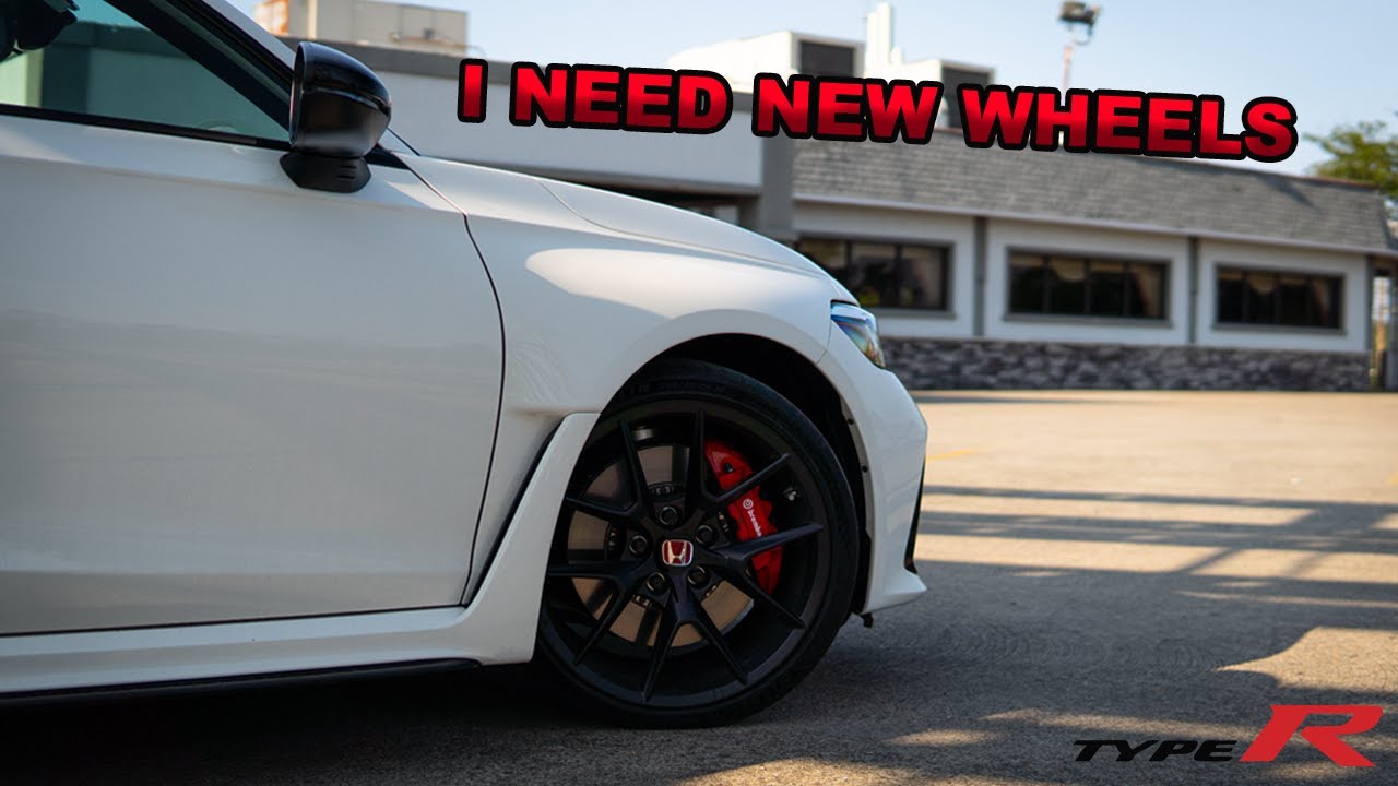 I FINALLY GOT NEW WHEELS FOR THE TYPE-R - YouTube