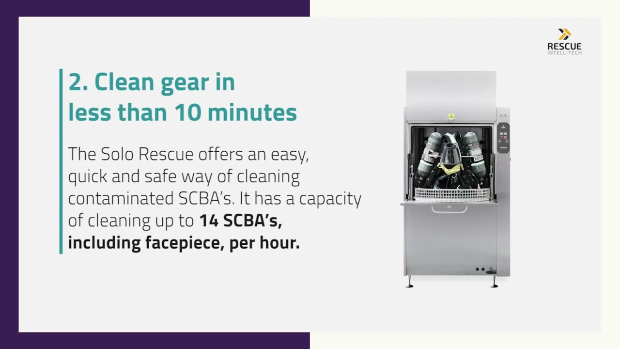 3 Reasons To Invest In a Solo Rescue SCBA Decon Washer - YouTube