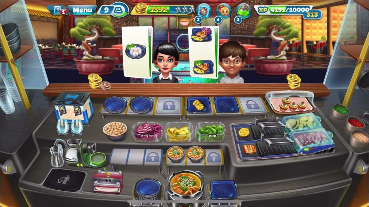 Dragon Wok Level 40 Cooking Fever (3 STARS/NOT FULLY UPGRADED)🥦🍲 - YouTube