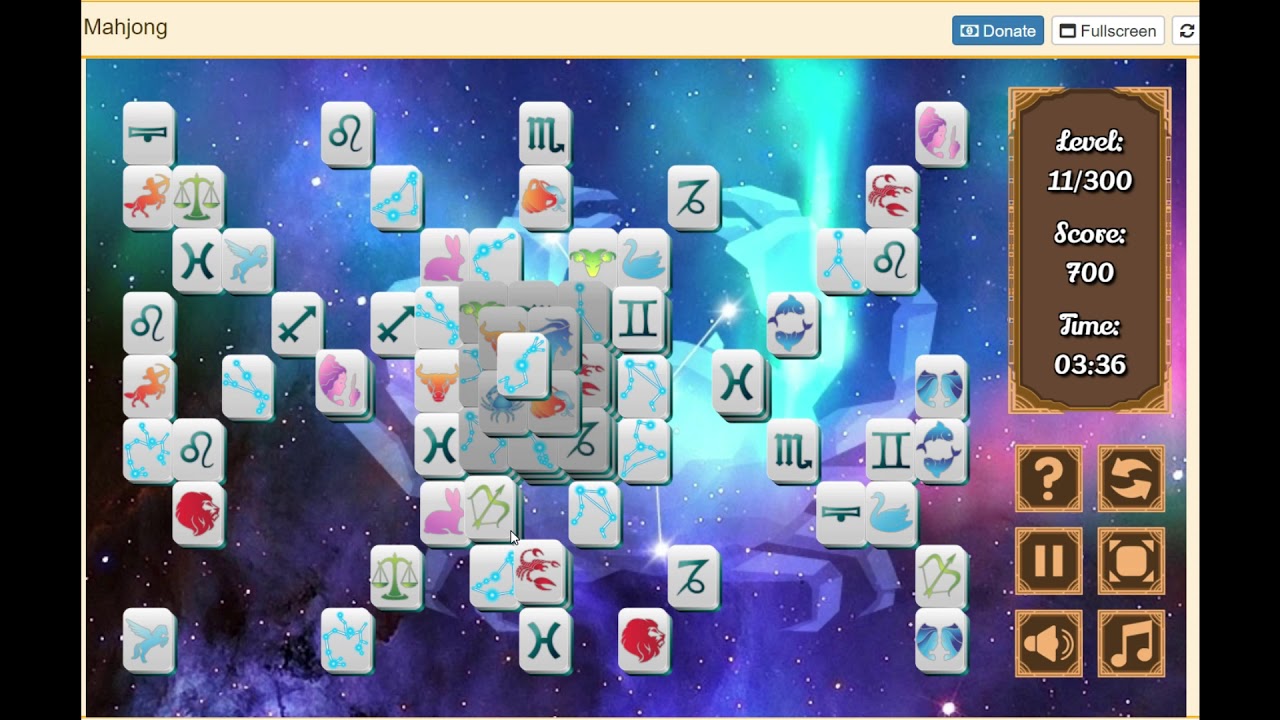 Zodiac Mahjong || Level 11/300 - YouTube