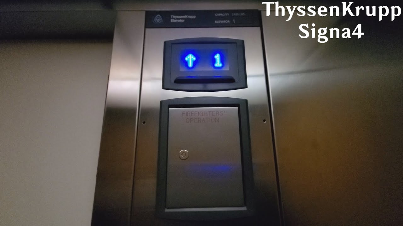ThyssenKrupp Signa4 Hydraulic Elevator at Fitness World, The City of ...