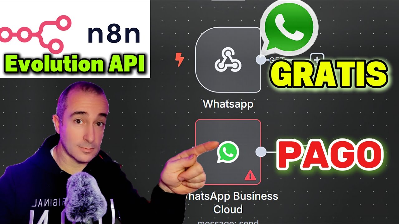 Como utilizar Whatsapp Gratis en n8n con Evolution API - YouTube
