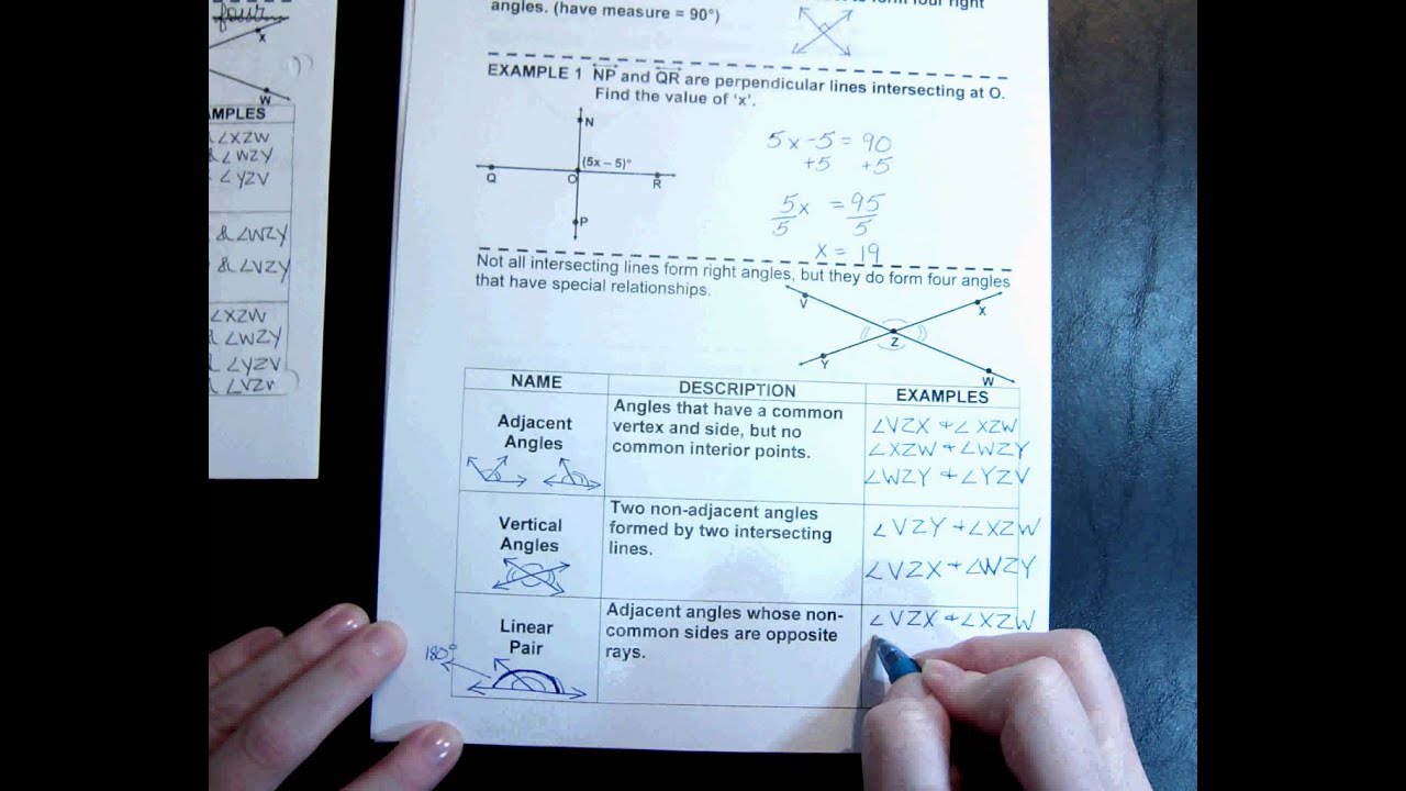 G1 TOPIC 3-2 Special Angle Pairs (14.02min) - YouTube