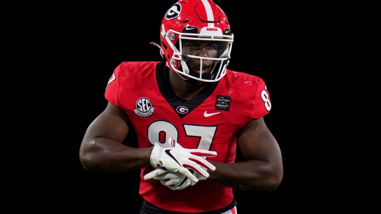 Georgia TE Tre' McKitty Highlights ᴴᴰ - YouTube
