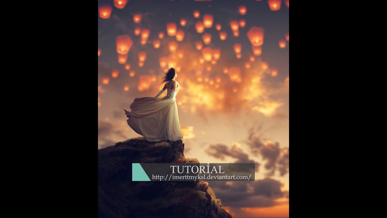 Wish Balloon - Photoshop CC Manipulation Tutorial - YouTube