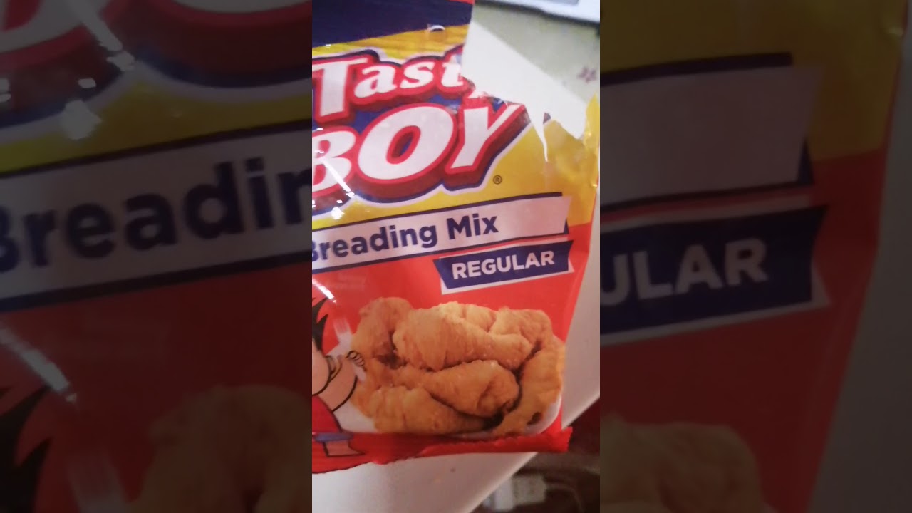 Tasty Boy Breading Mix fried okra #shorts - YouTube