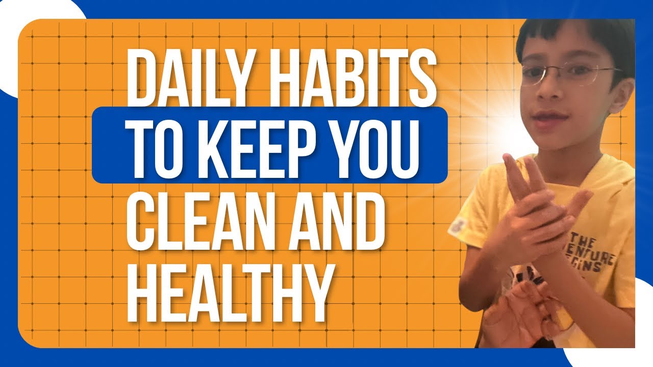 Daily good habits in children to keep body clean. #kids #education ...