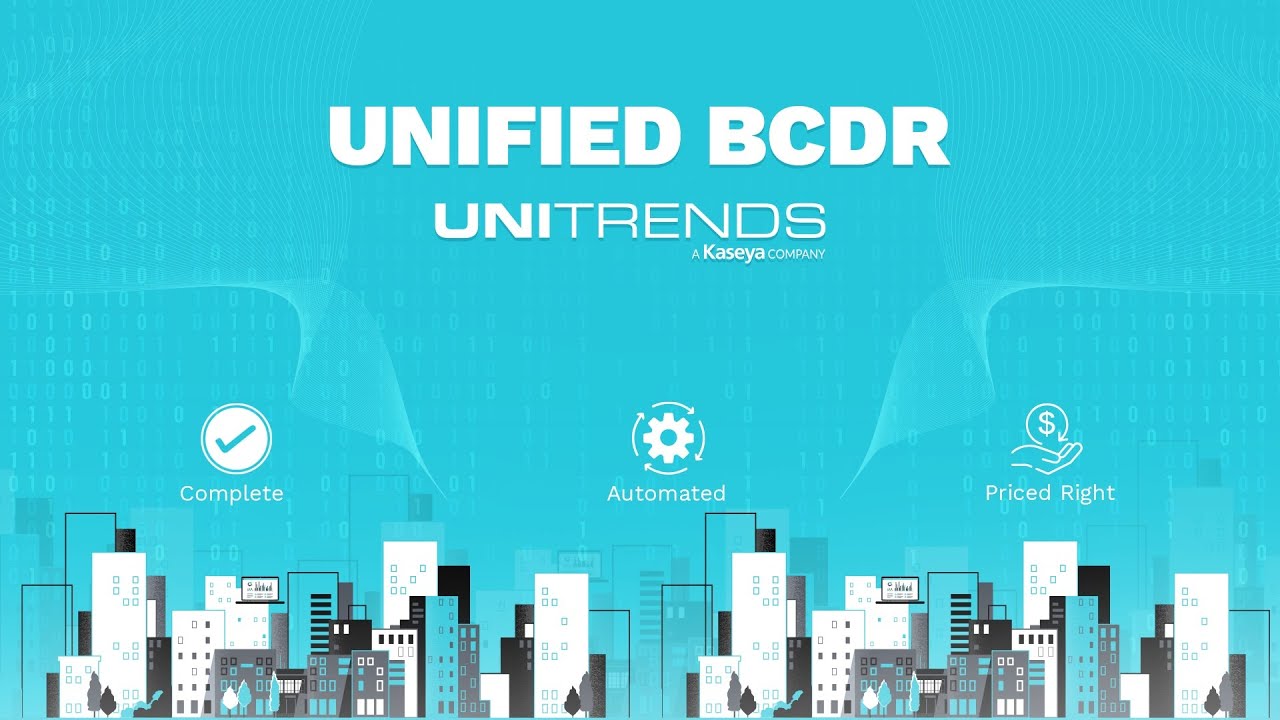 What is Unified BCDR? - YouTube