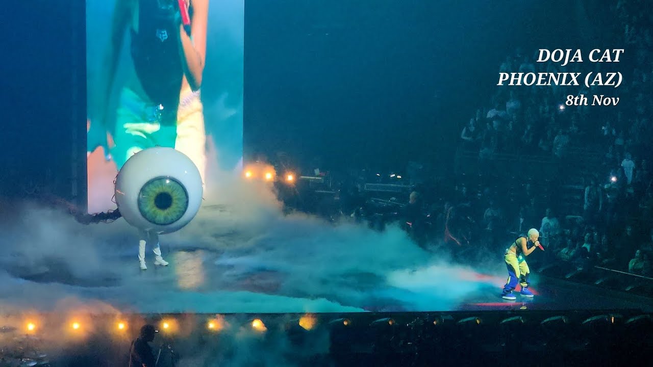 Doja Cat - The Scarlet Tour Concert Phoenix (Az) 8th Nov 23 - YouTube