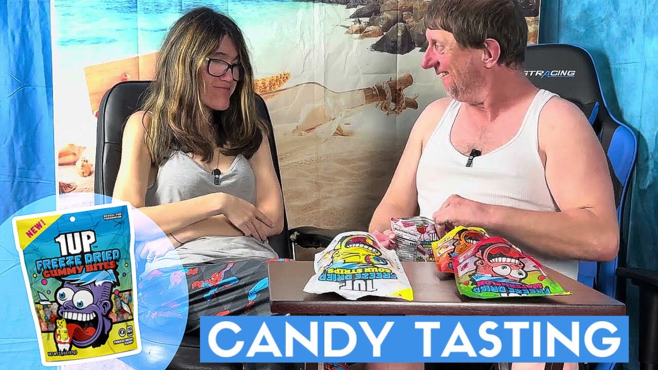 Jeremy & McKayla try “FazeRug’s” new candy 1UP! - YouTube